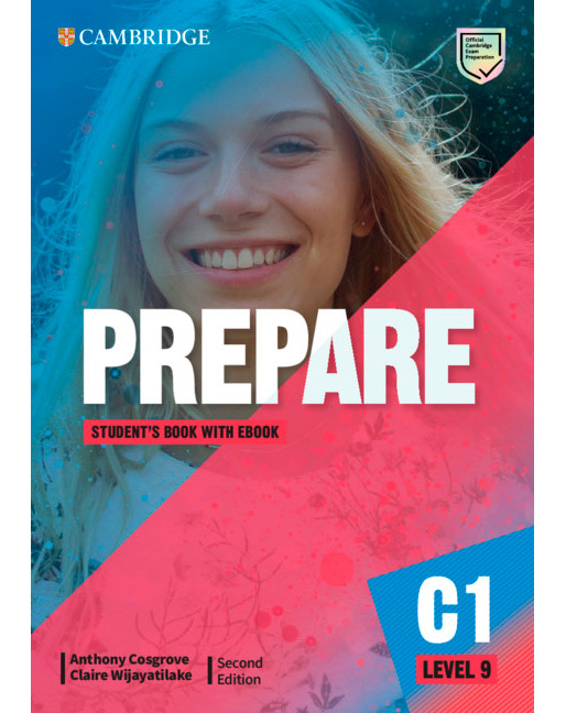 Manuais preparação exame Cambridge - Prepare Level 9 Workbook eBook (Blink)